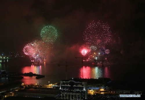New Year fireworks seen across world - Global Times