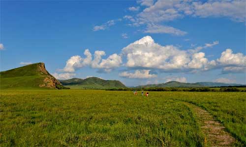 Summer view of Xilingol steppe in N China's Inner Mongolia - Global Times