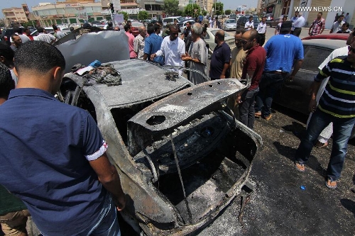 Car bomb explodes in Benghazi, Libya - Global Times