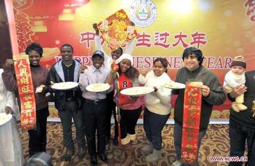 Overseas students celebrate Chinese New Year in Nanjing - Global Times