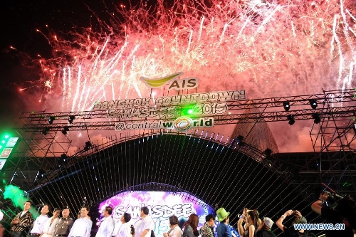 New Year fireworks seen across world - Global Times