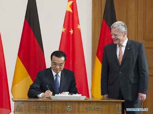 China, Germany vow to lift partnership to higher levels - Global Times