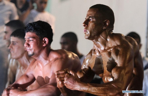 Bodybuilding contest held in West Bank city of Nablus - Global Times