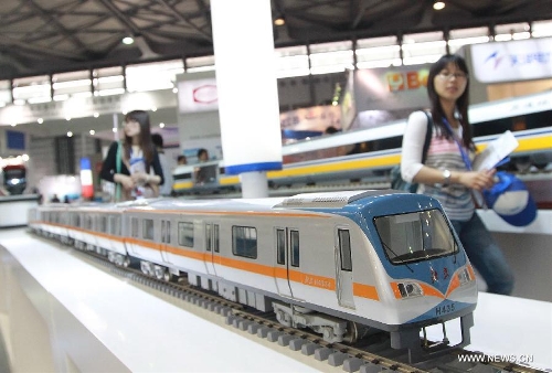 'Rail + Metro China 2013' exhibition kicks off in Shanghai - Global Times