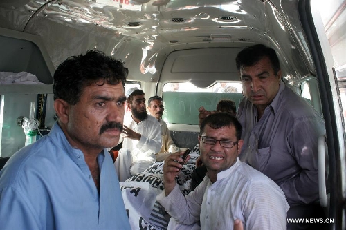 Pakistanis mourn for death of election candidate - Global Times