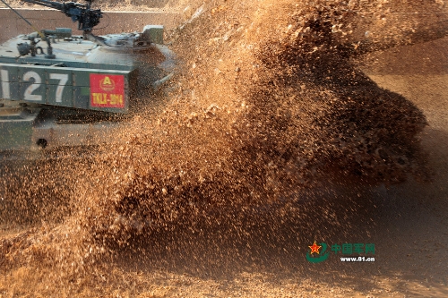 PLA holds tank trainings - Global Times