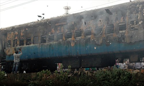 Indian train fire kills 32 - Global Times