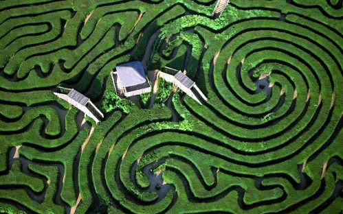 Amazing British mazes - Global Times | Aerial photo, Labyrinth, Amazing ...