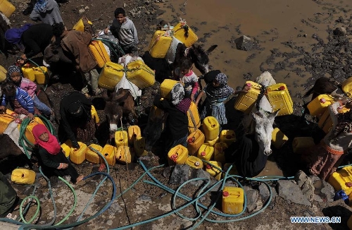 Battle for clean water in Yemen - Global Times