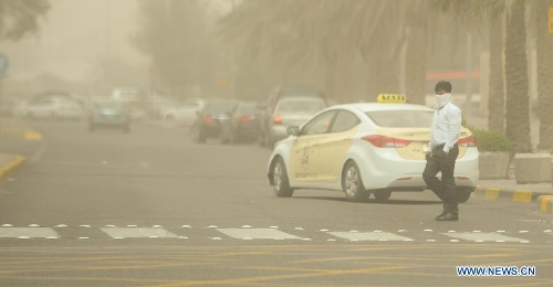 Sandstorm sweeps over Kuwait - Global Times