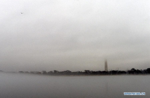 Heavy fog hits Washington D.C. on Christmas Eve - Global Times