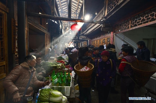 Hot red Spring Festival arrives in Xuan'en - Global Times