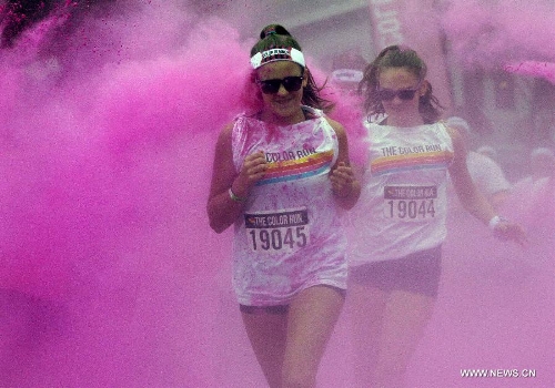 Color Run the happiest 5 km on the planet - Global Times