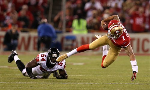 Flying tackle - Global Times