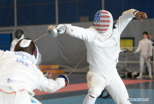 Highlights of 2015 World Cup Men's Epee Fencing Championship - Global Times