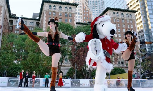 Snoopy on ice - Global Times