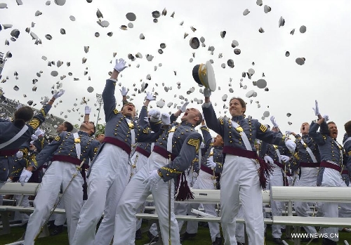Cadets celebrate graduation at West Point - Global Times