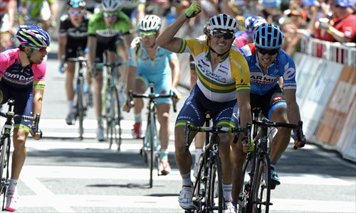 Gerrans wins 1st stage down under - Global Times