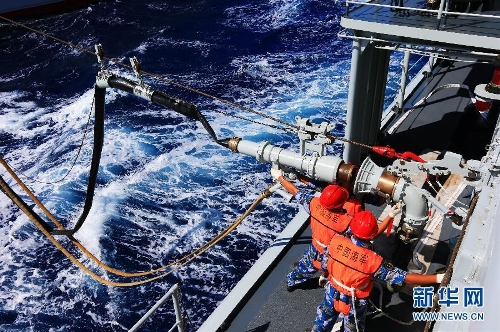 PLA Navy finishes replenishment for the 1st time - Global Times