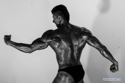 Bodybuilding competition 'Mr. Colombia' held in Bogota - Global Times