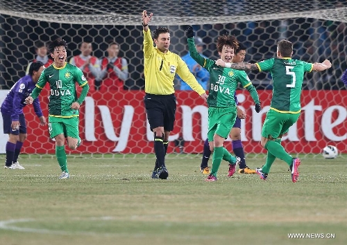 Beijing Guoan beats Hiroshima Sanfrecce 2-1 in AFC Champions League ...