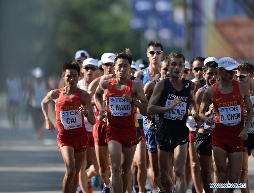 Chen Ding wins silver medal in men's 20km race walk at IAAF - Global Times