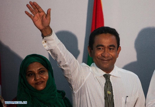 Abdulla Yameen elected as Maldives' next president - Global Times