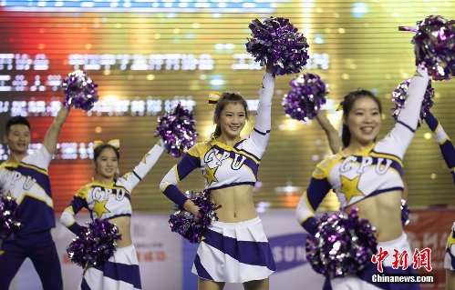 Cheer leading competition held in E China's Nanjing - Global Times