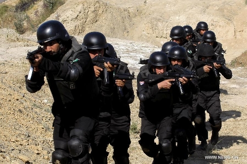 Police commandos train in Pakistan - Global Times