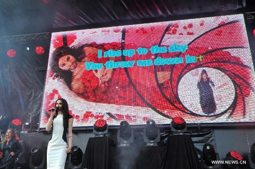 Bearded lady performs in Vienna - Global Times
