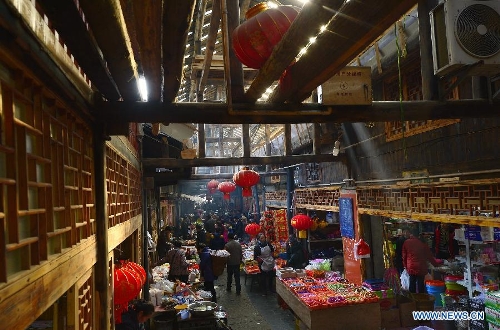 Hot red Spring Festival arrives in Xuan'en - Global Times