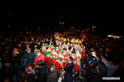 "Happy Spring Festival" celebration held in Rome - Global Times