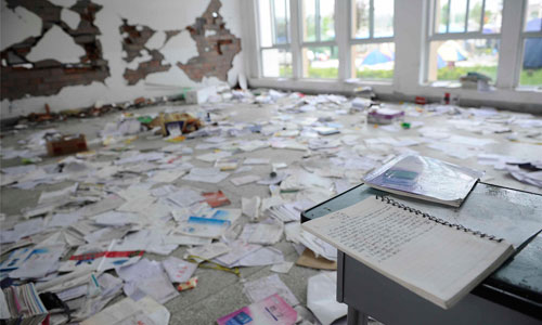 Volunteer teachers resume classes after quake - Global Times