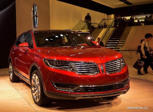 New cars unveiled in 2015 North American Int'l Auto Show - Global Times