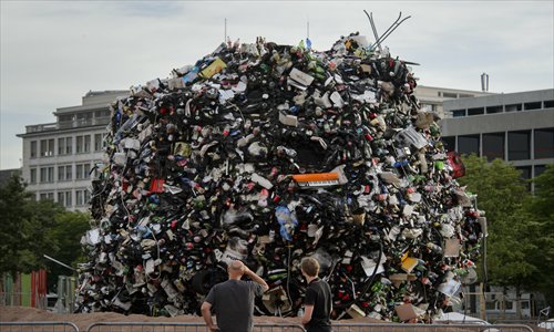 Garbage globe - Global Times