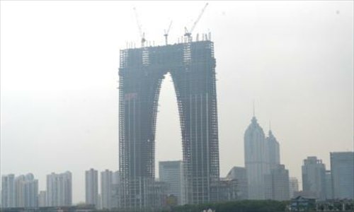 Net users decide 69-floor skyscraper is pants - Global Times