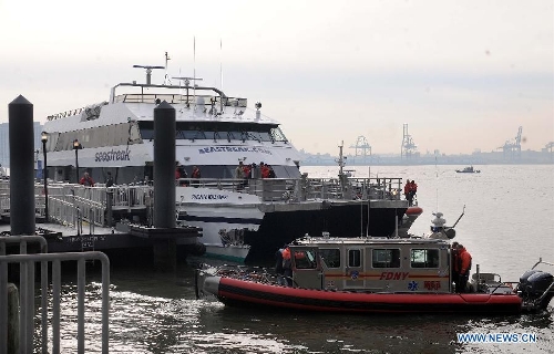 Ferry crashes into dock in New York, 57 injured - Global Times