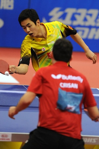 Asia-Europe Table Tennis All Stars Challenge held in Qingdao - Global Times