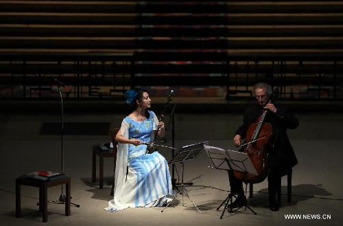 Chinese musician performs at concert in Germany - Global Times