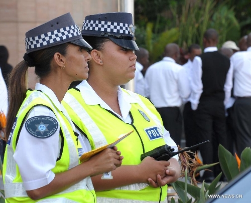 Security beefed up in S. Africa's Durban ahead of BRICS summit - Global ...