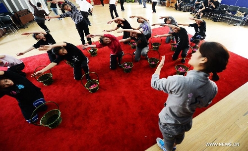 Harbin Disabled Art Group takes dance training - Global Times