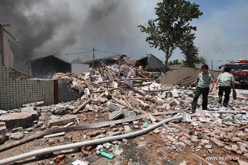 1 dead, 7 injured in Central China blast - Global Times