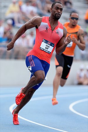 Tyson Gay set for Moscow double after 200m win - Global Times