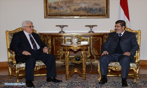 Egyptian President Morsi meets with Abbas in Cairo - Global Times