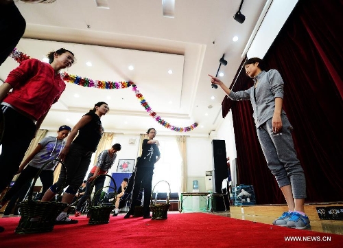 Harbin Disabled Art Group takes dance training - Global Times