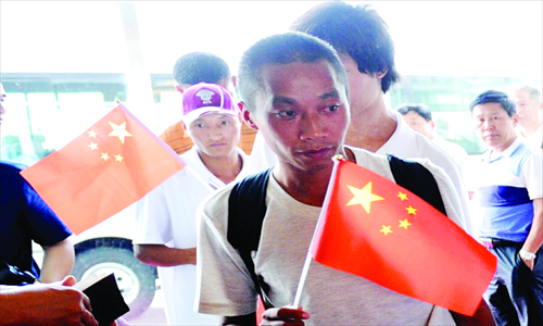 Glad to be home - Global Times