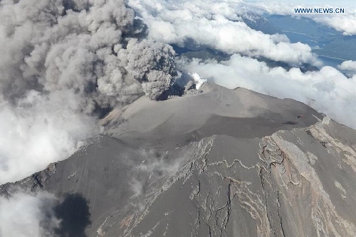 In pics: Aerial view of Calbuco Volcano, Chile - Global Times