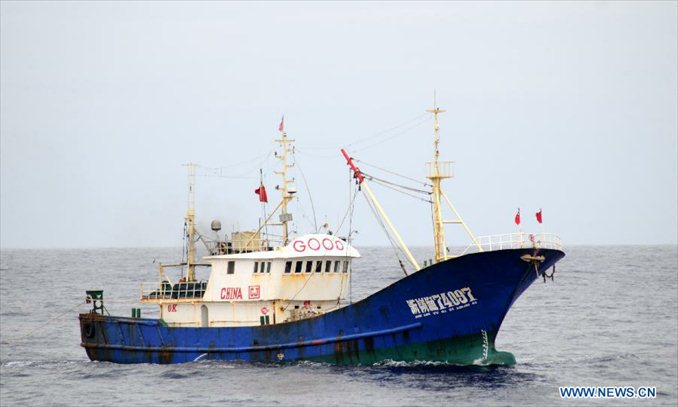 Chinese ship patrols in waters near Diaoyu Islands - Global Times