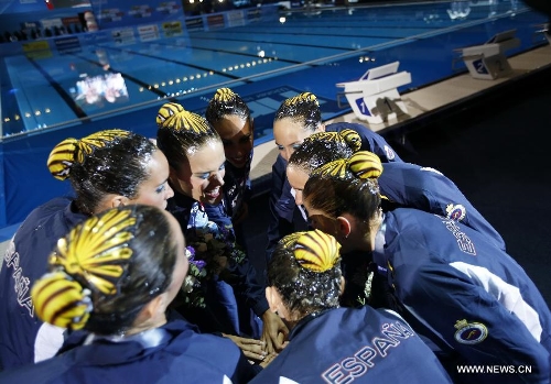 Russia win synchronised swimming gold medal in World Championships ...