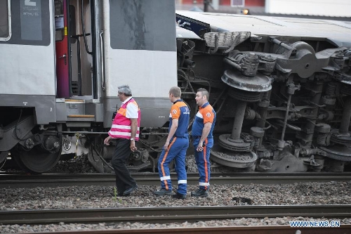 At least six killed in French train derailment - Global Times